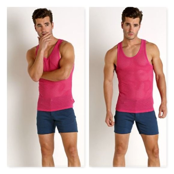 Calvin Klein | Shirts | Calvin Klein Ck Mens Body Mesh Tank Top | Poshmark